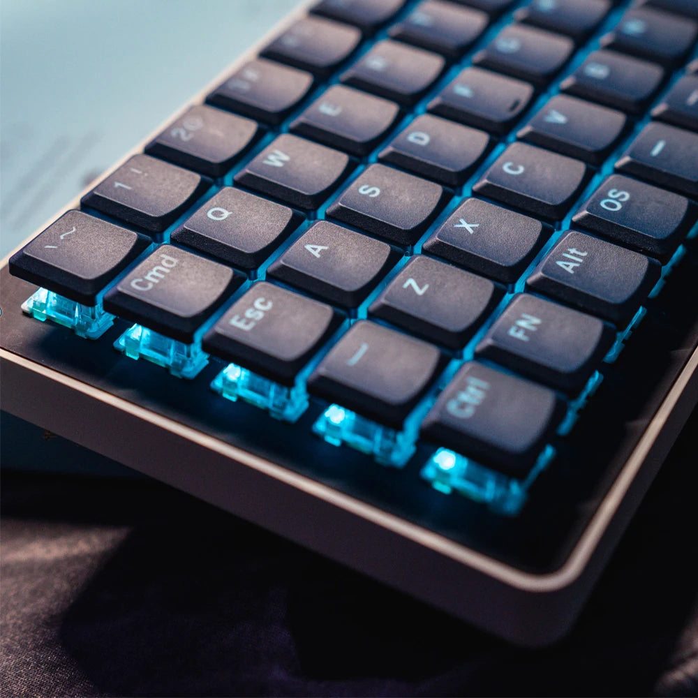 Taihao THT Navy Blue Keycap Thins Low Profile Keycaps For Gaming Mecha ...