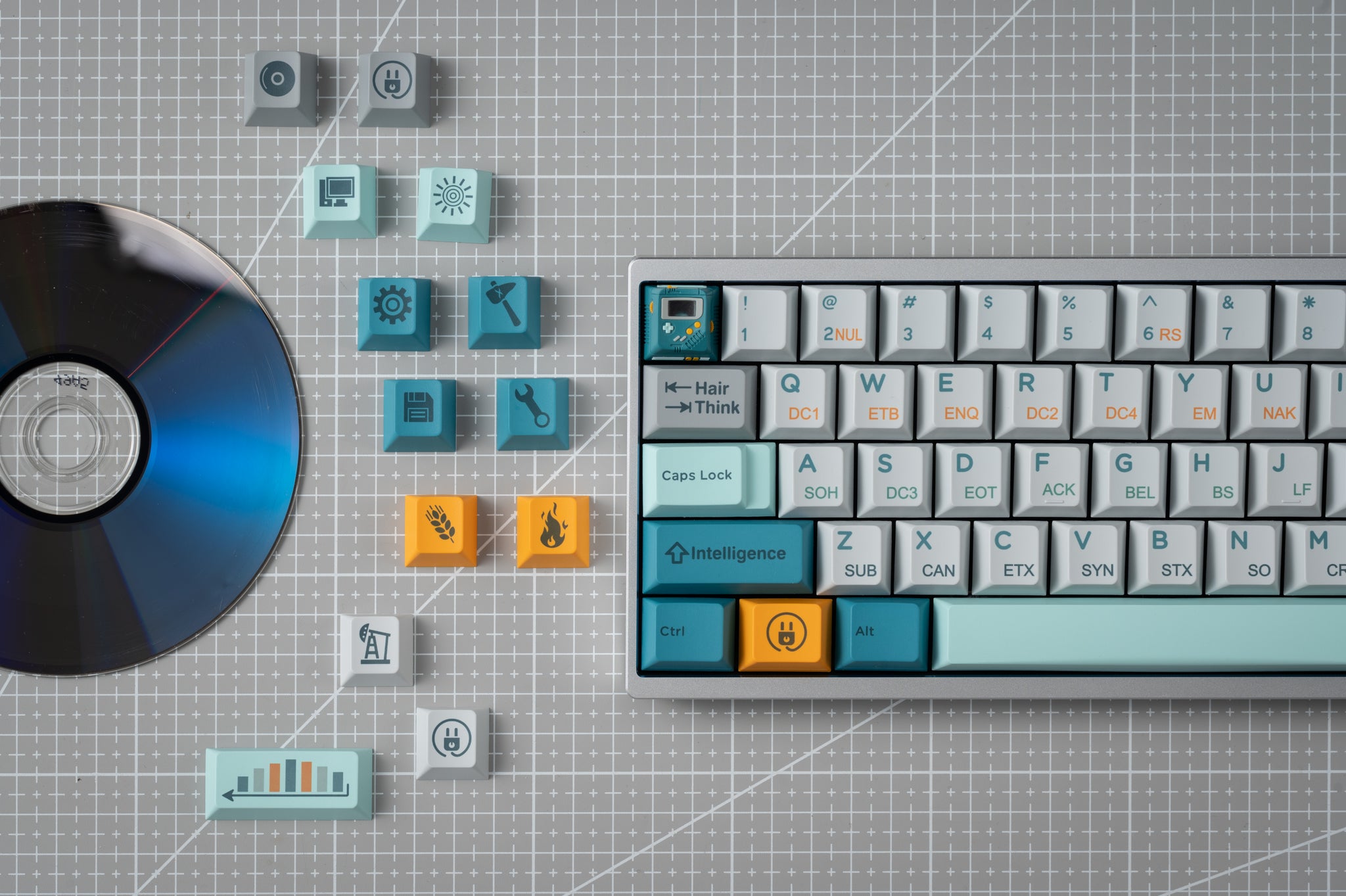 [CLOSED][GB] HifiFox x DOMIKEY Retro Evolution Keycaps PBT Dye sub Che ...