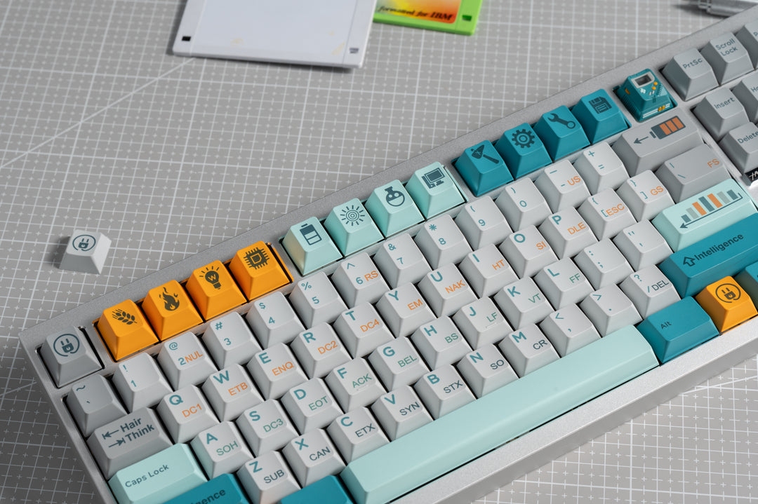 [CLOSED][GB] HifiFox x DOMIKEY Retro Evolution Keycaps PBT Dye sub Che ...
