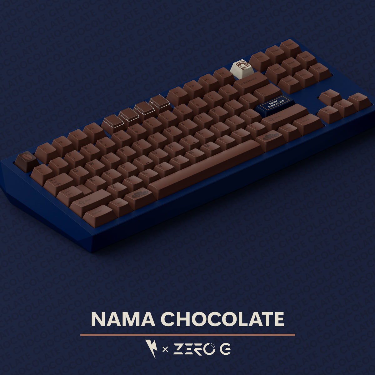 [CLOSED][GB] ZERO-G x Key Kobo Nama Chocolate Keycaps ABS doubleshot C ...