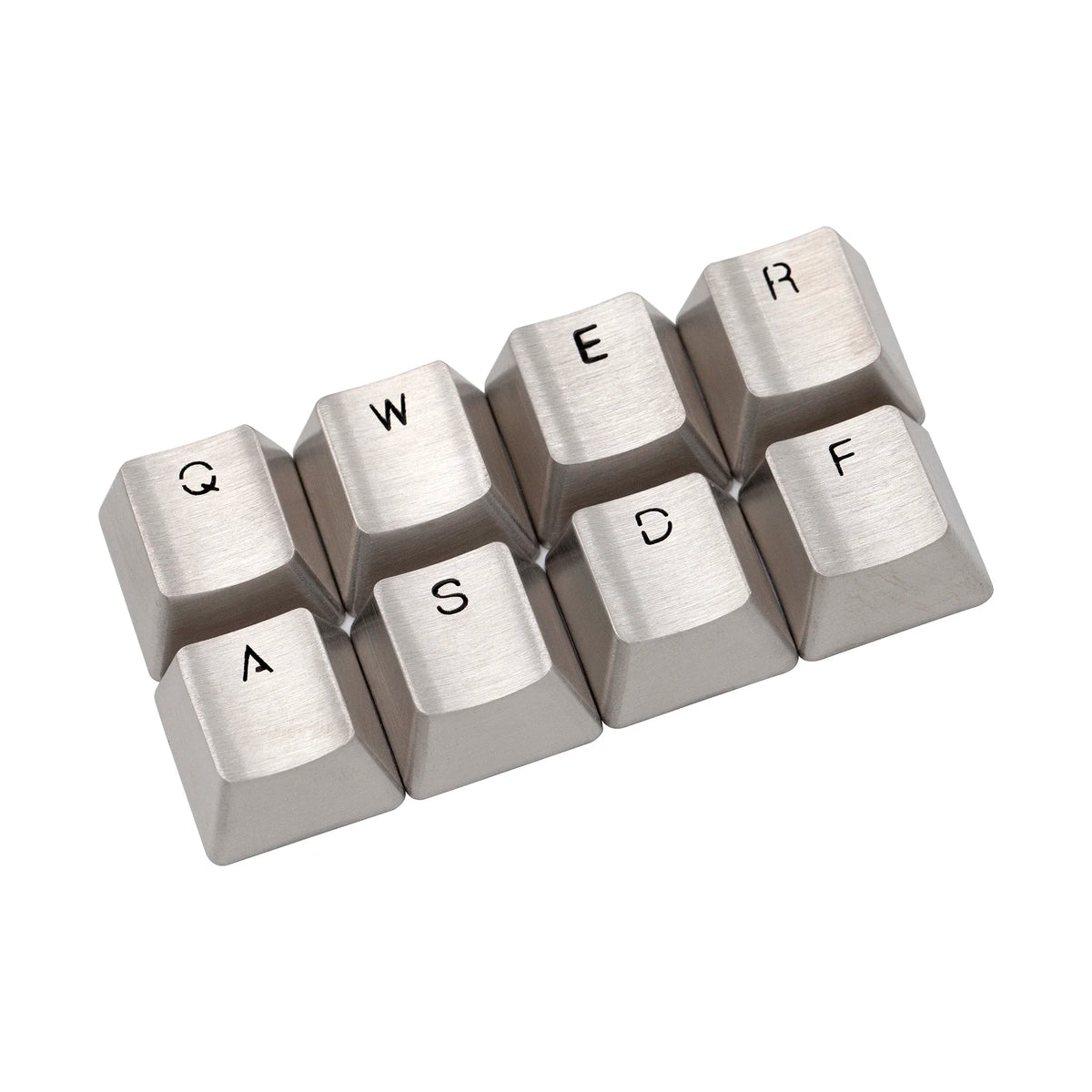 teamwolf stainless steel MX Keycap silver color metal keycap for mecha ...