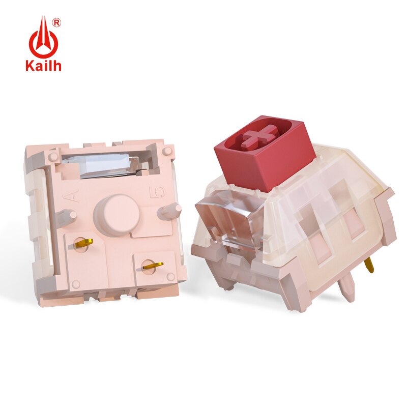 Kailh Red Bean Pudding Switch for Mechanical Keyboard Light Guide Post ...
