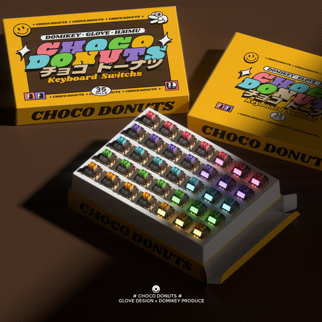 [CLOSED][GB] GLOVE x Domikey Choco Donuts Cherry profile Doubleshot tr ...