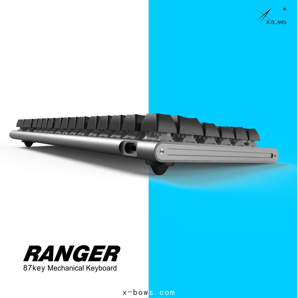 xbows Ranger Mechanical keyboard 87 key 80% rgb type c hot swappable ...