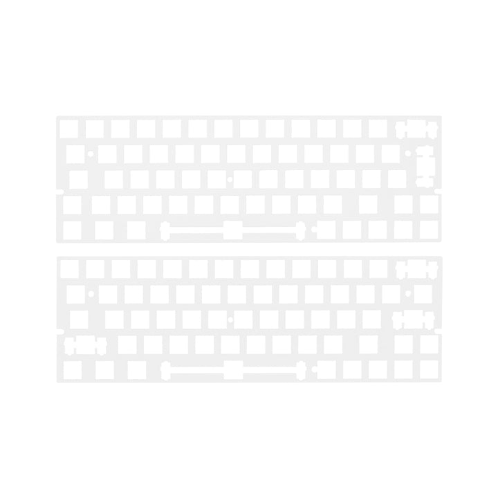 60% PC Plastic Mechanical Keyboard Plate 1,5mm thickness support xd60 ...