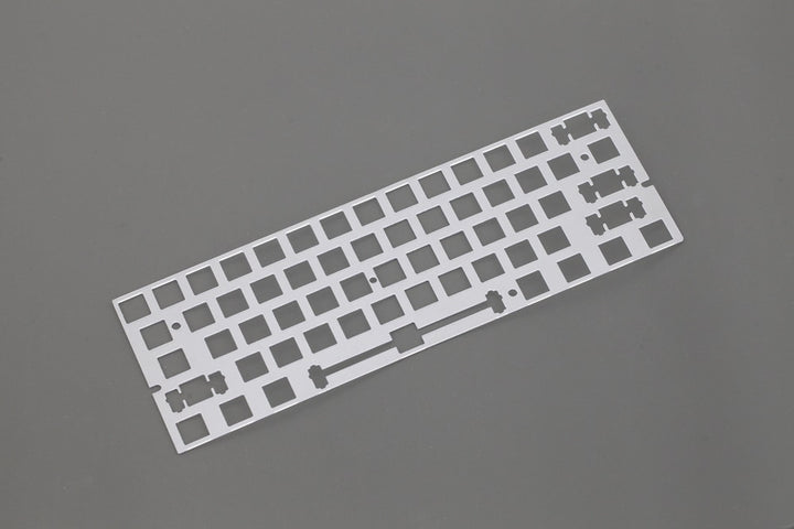 60% PC Plastic Mechanical Keyboard Plate 1,5mm thickness support xd60 ...