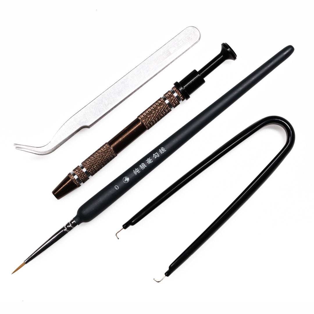 Mechanical Keyboard Tweezers Lube tool Brush Switch Puller Stem Picker ...