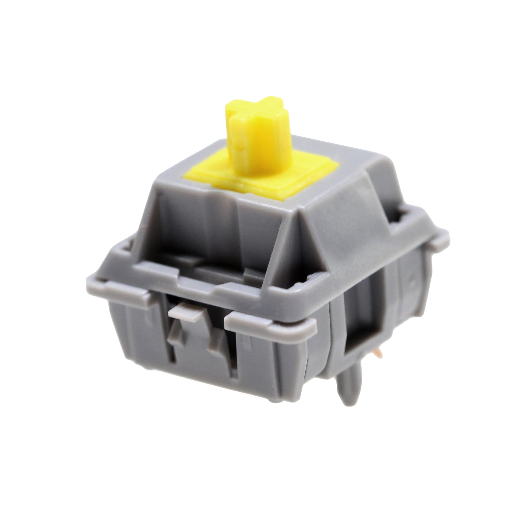 DUROCK POM T1 Sunflower Tactile Keyboard Switch Pre-Lubed 67g Mechanic ...