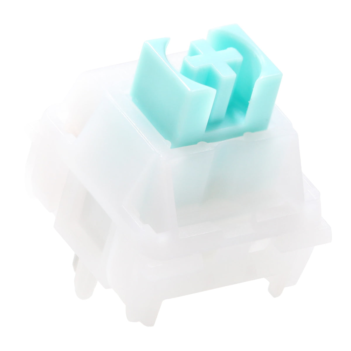 Flesports x Kailh Ice Mint Linear MX Switch 5pin RGB SMD 40g for mecha ...