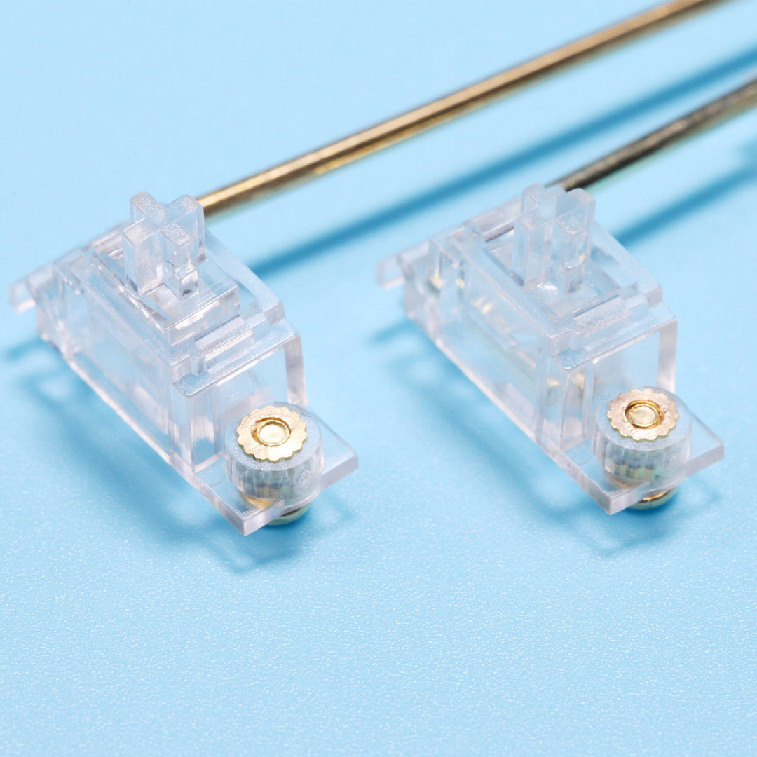GKs Transparent Gold Plated PCB screw in Stabilizer Custom Mechanical ...