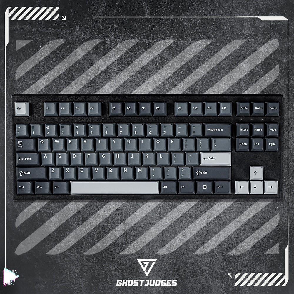 Ghost Judges GJ Apollo Colorway Cherry PBT Doubleshot keycap for mx st ...