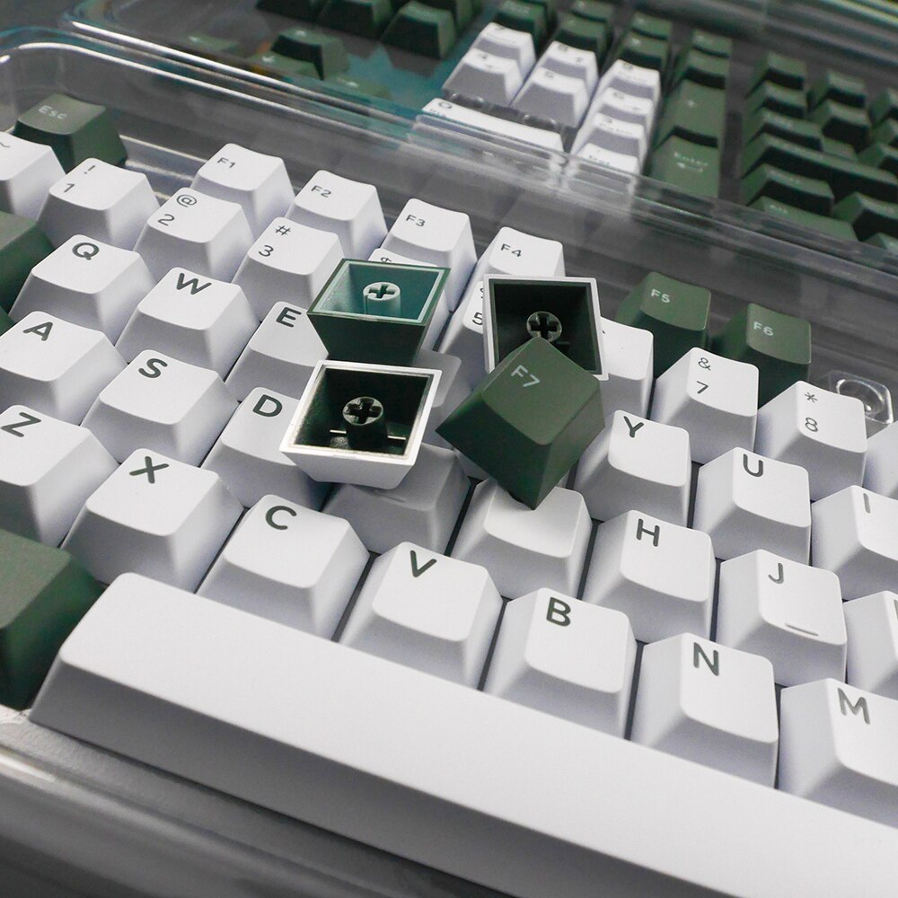 Ghost Judges GJ Botanical Garden Colorway Cherry PBT Doubleshot keycap ...
