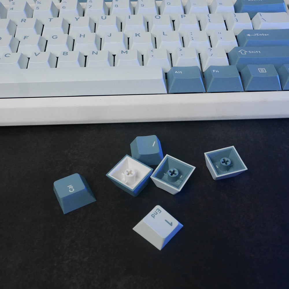 Ghost Judges GJ Shallow Sea Cherry PBT Doubleshot keycap for mx keyboa ...