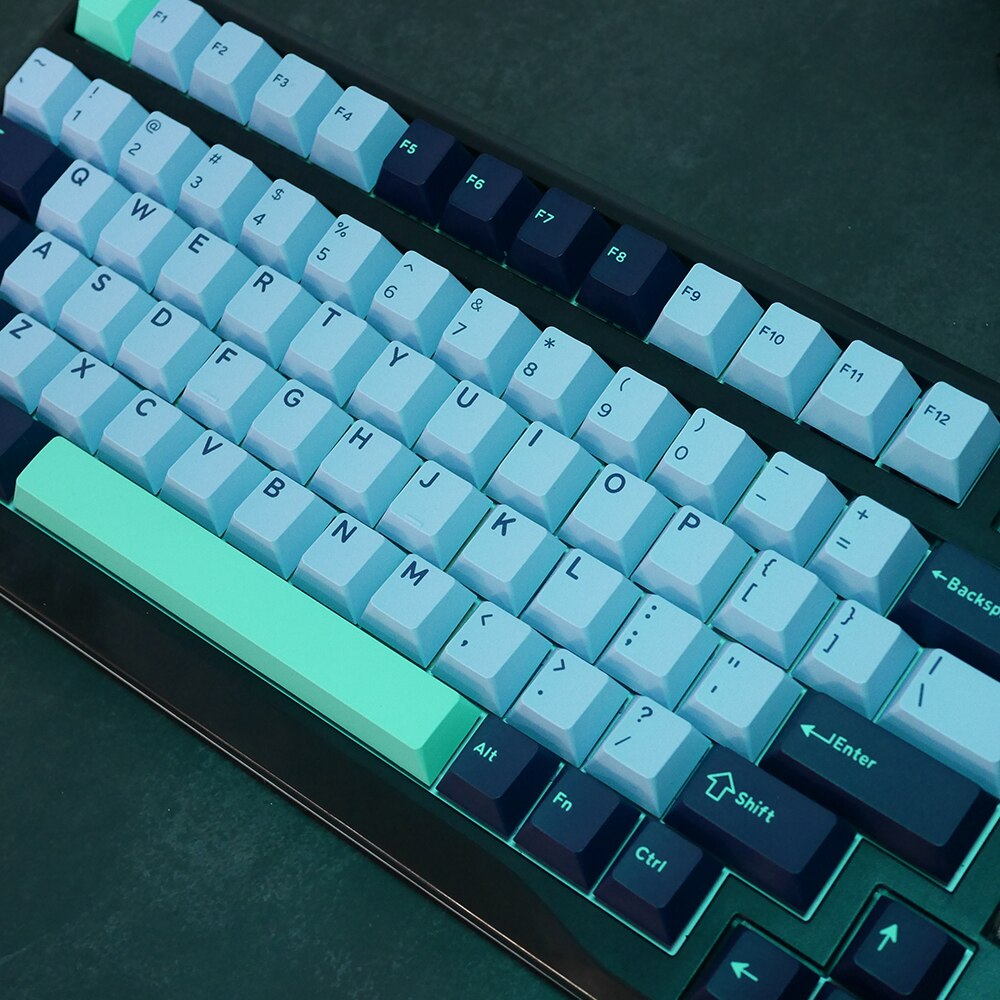 Ghost Judges Ocean Current Cherry PBT Doubleshot keycap for mx keyboar ...