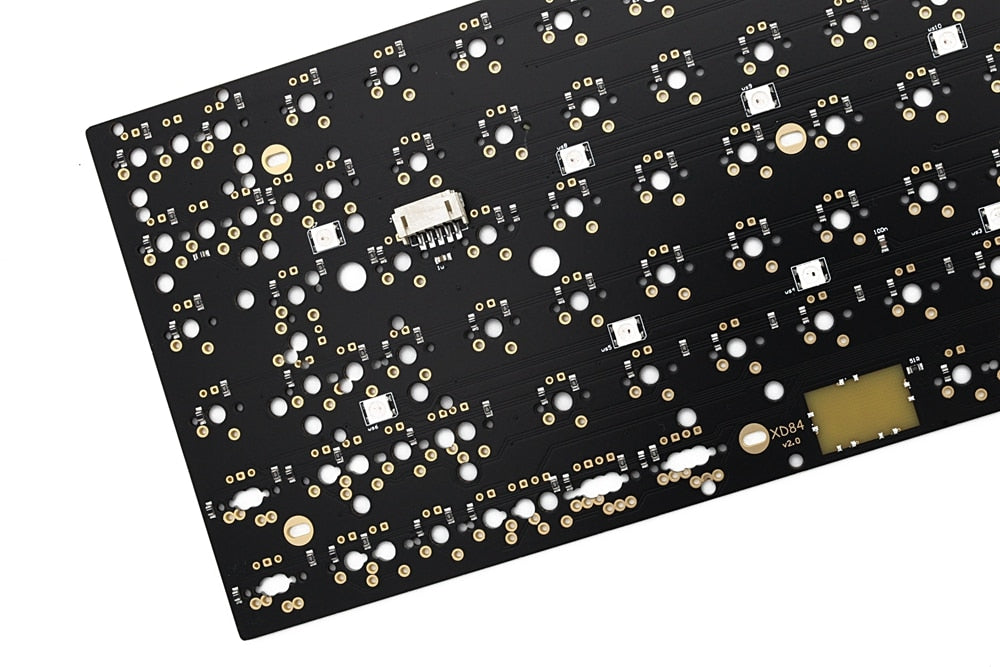 XD84 Pro Xiudi 75% Custom Keyboard PCB TKG-TOOLS Underglow RGB – KPrepublic