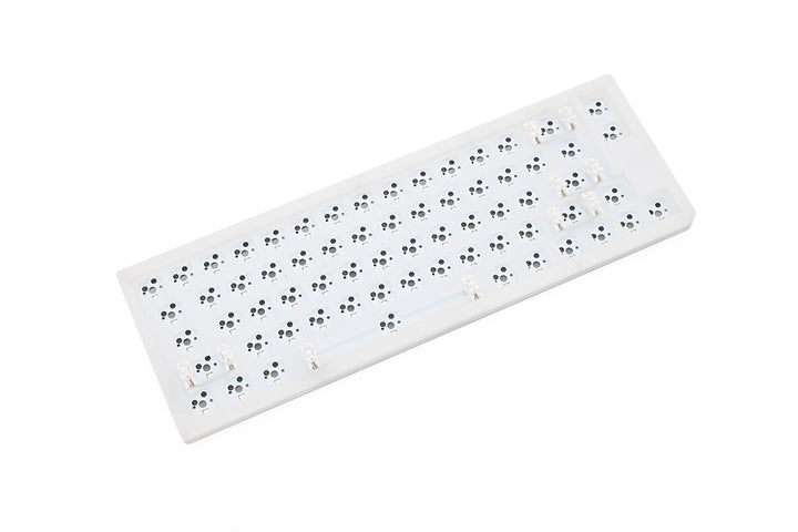 hot swappable YC66 Custom Mechanical Keyboard rgb smd switch type c ac ...