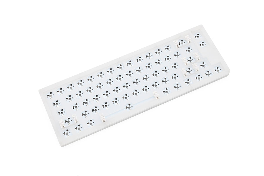 hot swappable YC66 Custom Mechanical Keyboard rgb smd switch type c ac ...