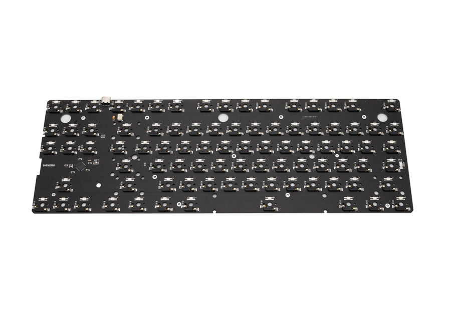 bm80rgb bm80 rgb 80% hot swappable Custom Mechanical Keyboard PCB prog ...
