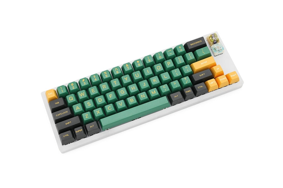 hot swappable YC66 Custom Mechanical Keyboard rgb smd switch type c ac ...