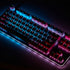 taihao pbt double shot Backlit oem profile keycaps Miami Cyan Magenta ...