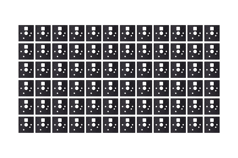 KPrepublic PCB Switch Pad Pads Stickers Foam EVA PE PORON Material for
