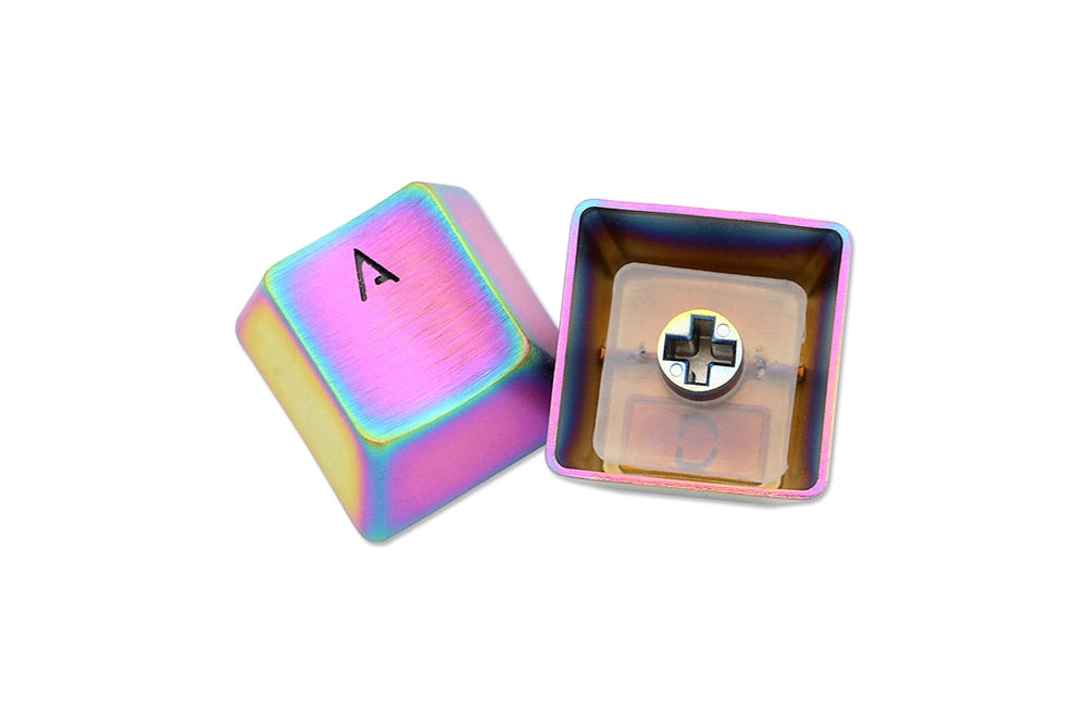 Teamwolf WASD KEY stainless steel MX Metal Keycap for keyboard gaming ...