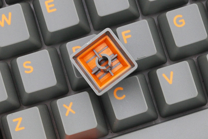 Domikey hhkb abs doubleshot keycap set dolch orange for topre stem ...
