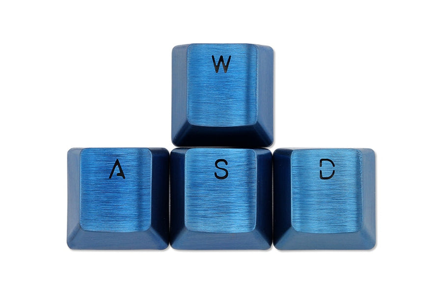 Teamwolf WASD KEY stainless steel MX Metal Keycap for keyboard gaming ...