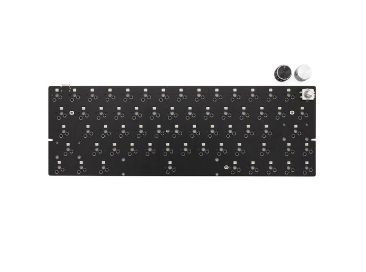bm60ec bm60 EC rgb 60% gh60 hot swappable Custom Mechanical Keyboard P ...