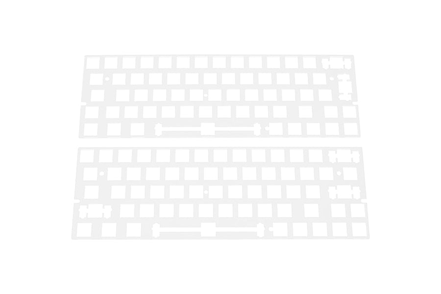 60% PC Plastic Mechanical Keyboard Plate 1,5mm thickness support xd60 ...