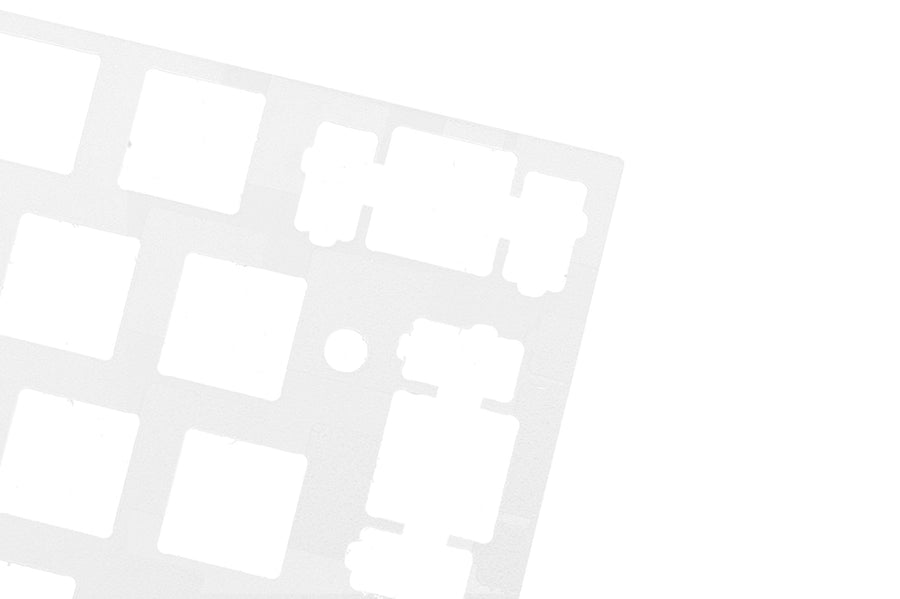 60% PC Plastic Mechanical Keyboard Plate 1,5mm thickness support xd60 ...