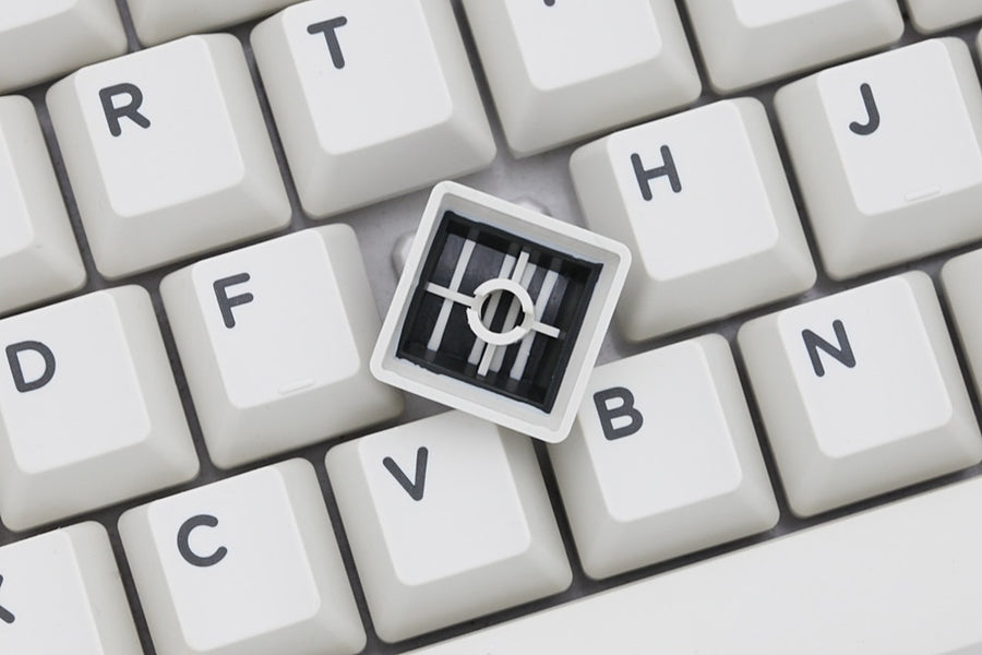 Domikey hhkb abs doubleshot keycap set 1980s 80s for topre stem yellow ...