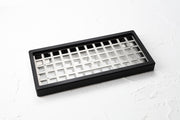 Anodized Aluminium Case For JJ50 50% Custom Keyboard the tempered glas ...