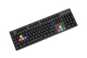 cmyk rgby colorful cherry profile pbt keycap Dye Sub wasd arrow key ma ...