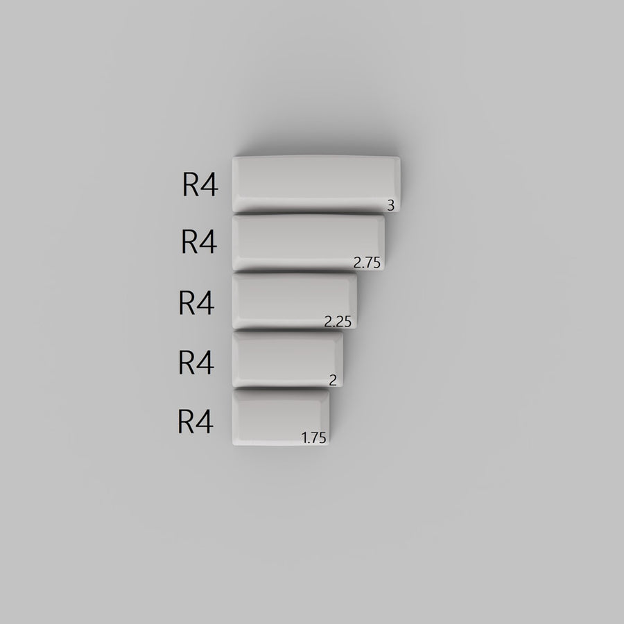 Domikey SA abs doubleshot keycap set Mobius SA profile for mx stem key ...