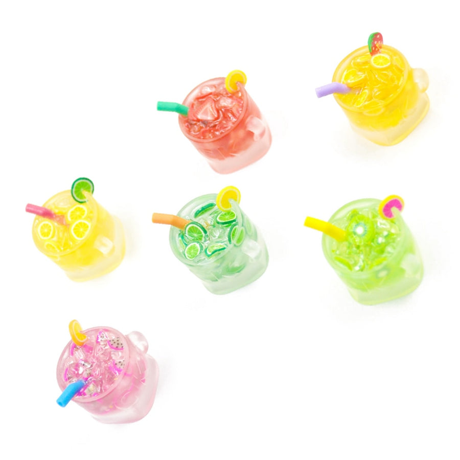 Cool Kit handcraft Summer Drink resin artisan keycap mx stem Dragonfru ...