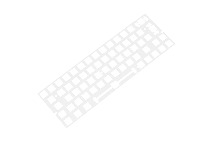 60% PC Plastic Mechanical Keyboard Plate 1,5mm thickness support xd60 ...