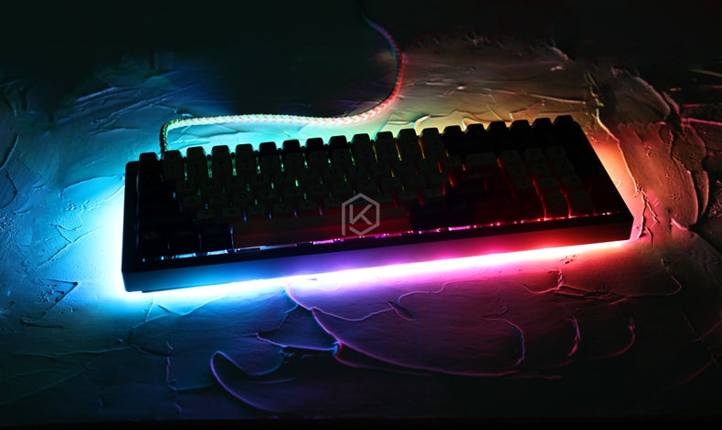 XD96 PCB 90% Custom Mechanical Keyboard Underglow RGB TKG-TOOLS Progra ...