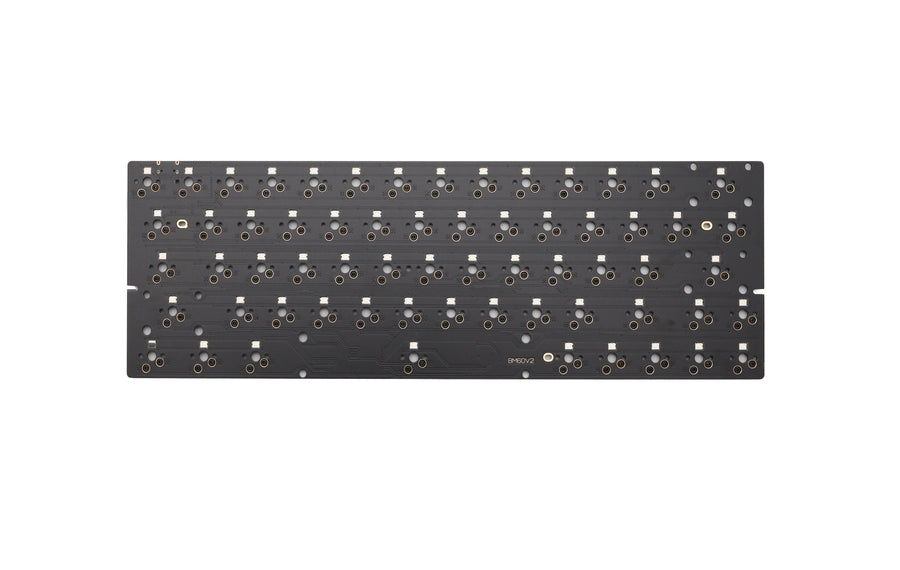 bm60 rgb 60% gh60 hot swappable PCB programmed qmk firmware type c ...