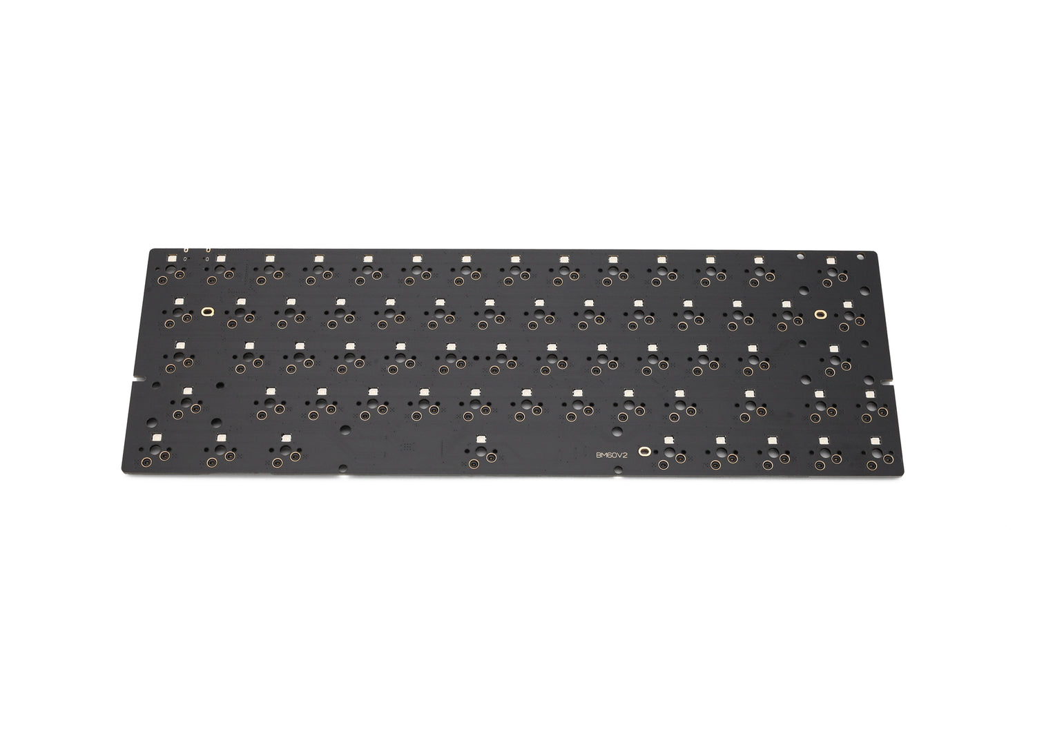 bm60 rgb 60% gh60 hot swappable PCB programmed qmk firmware type c ...