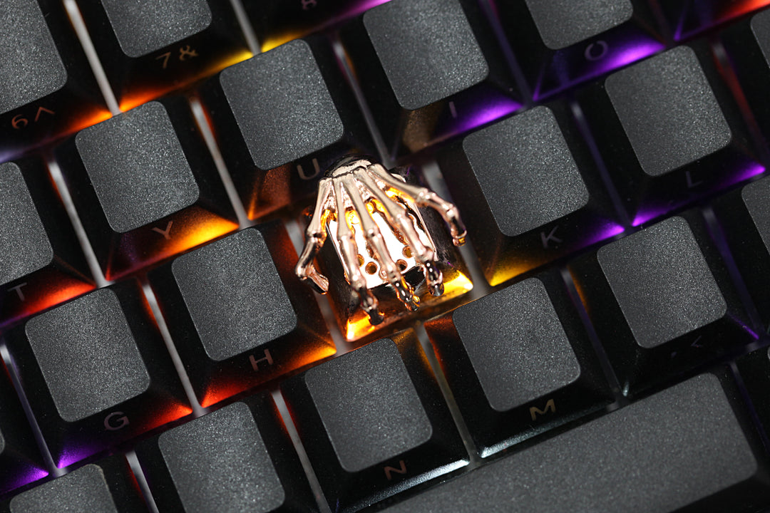 Metal Keycap Skeleton Hand Novelty – KPrepublic