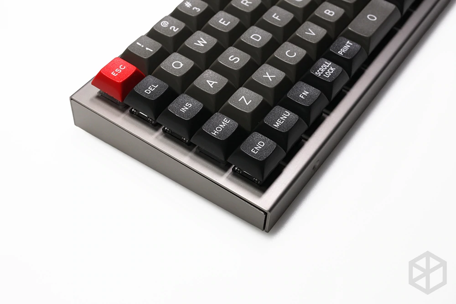 stainless steel bent case enclosed case for jj50 JJ50 50% custom keybo ...