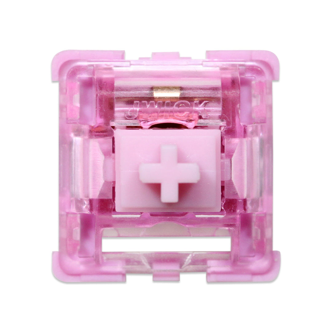 JWICK Pink Jade Linear Switch 5pin RGB SMD 62g mx switch for mechanica ...