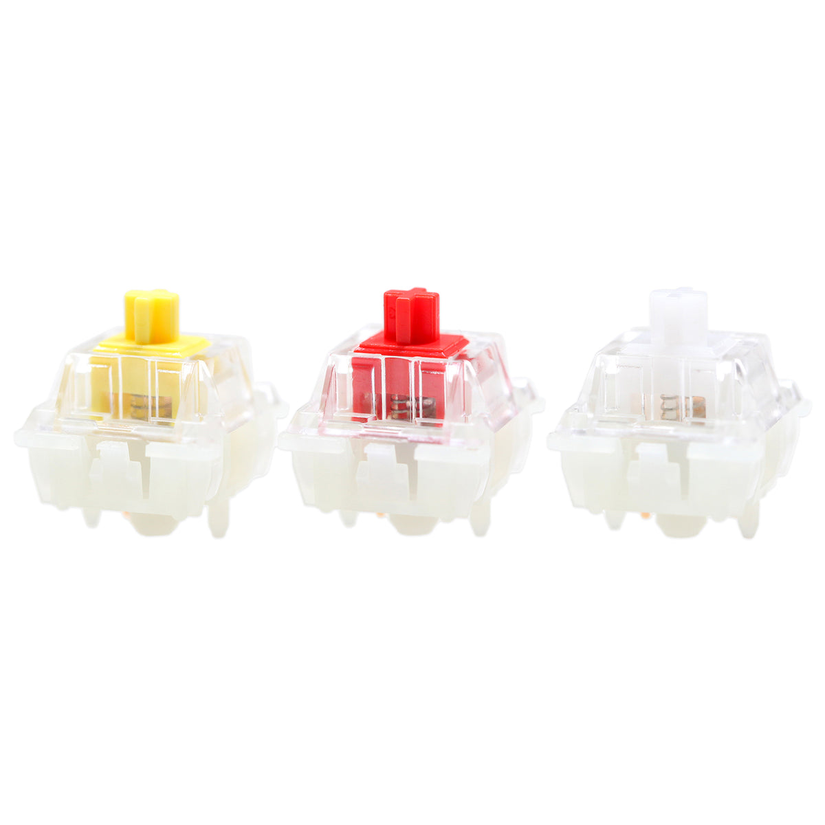 JWICK Red Yellow White Linear Switch 5pin RGB SMD 37g 60g 65g mx switc ...