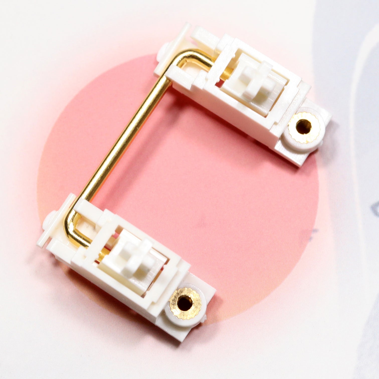 MOYU Gold Plated Pcb screw in Stabilizer for Custom Mechanical Keyboar ...