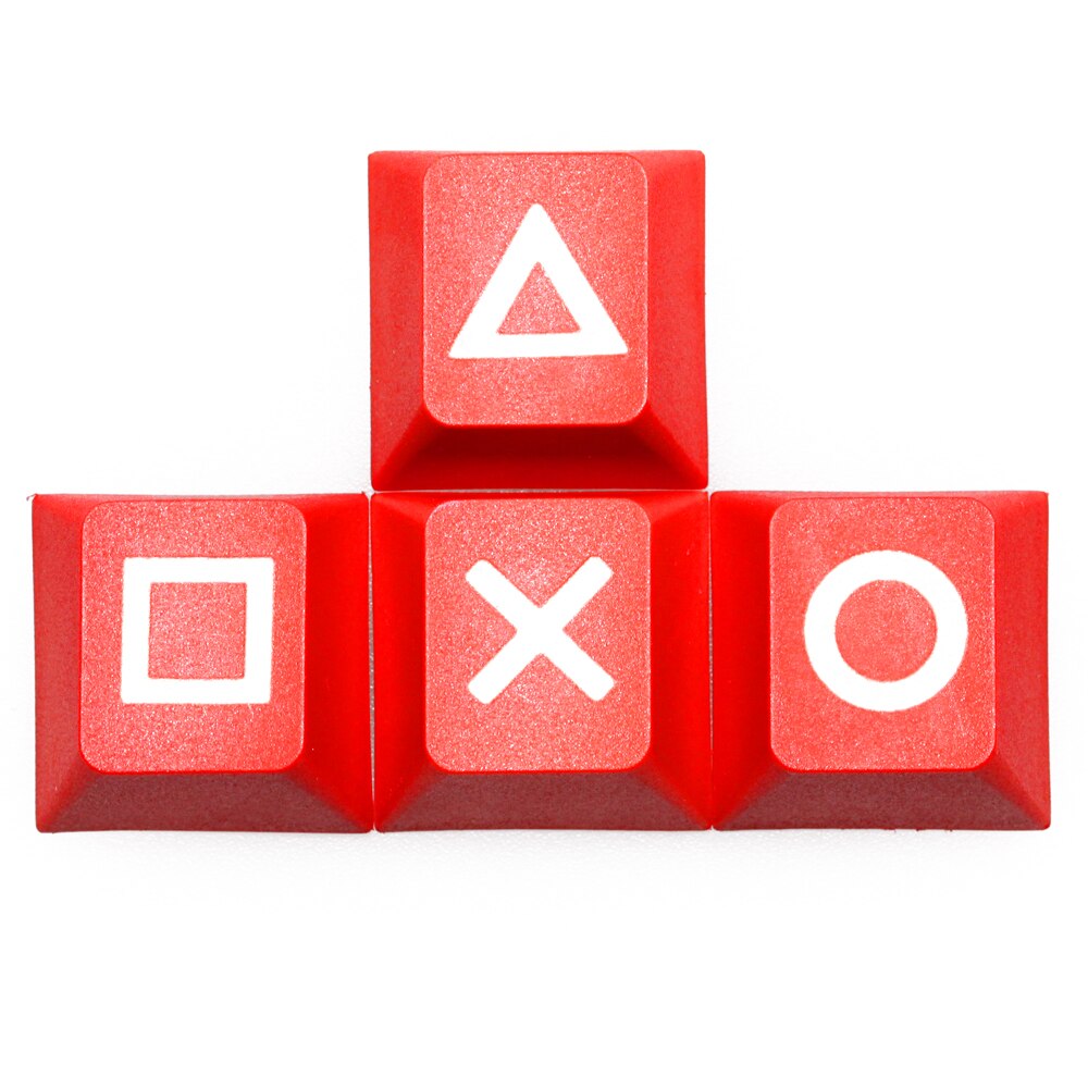 Novelty cherry profile dip dye sculpture pbt keycap ps4 button laser e ...