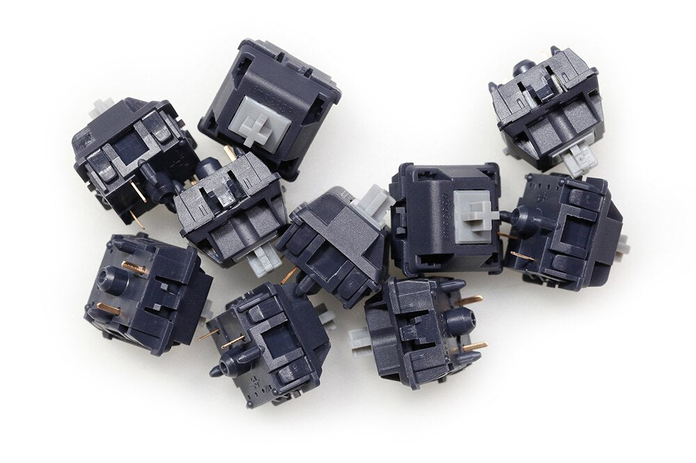 Emogogo Silver Grey NO1 Pre Tactile Switch 5pin RGB SMD 62g mx switch ...