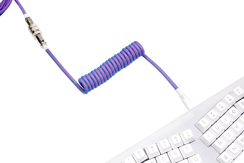 GKs Space Cable Aviator Custom usb c port coiled Cable wire for Mechan ...