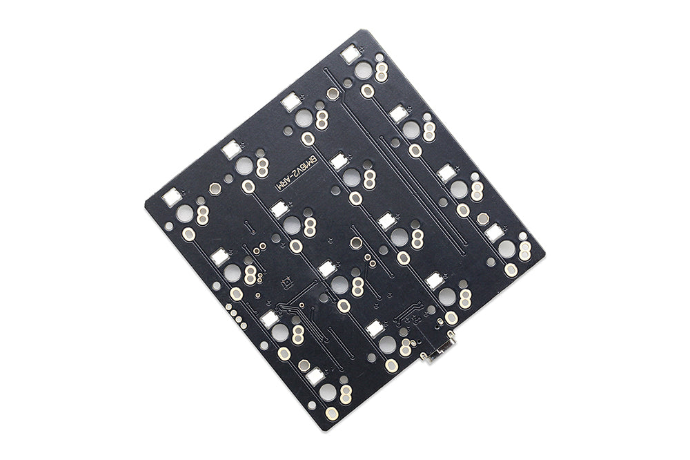 bm16a 16 keys Custom Mechanical Keyboard PCB plate programmed numpad l ...