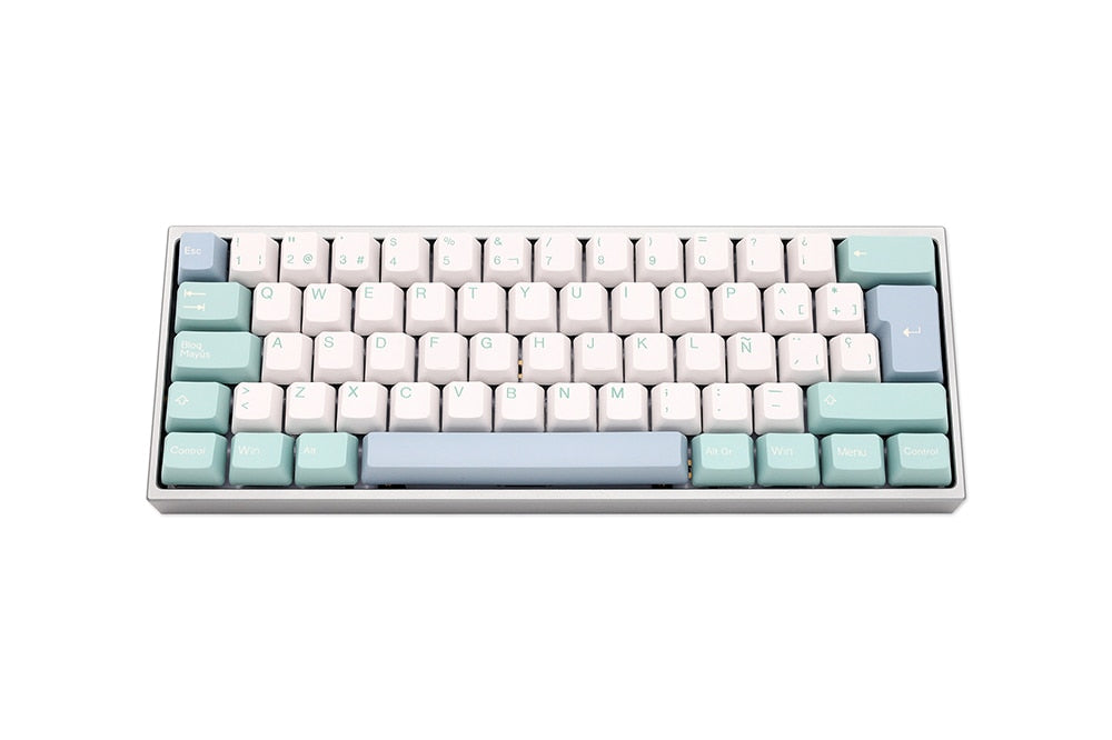 Taihao Hygge Spanish ES PBT double shot keycaps for diy gaming mechani ...